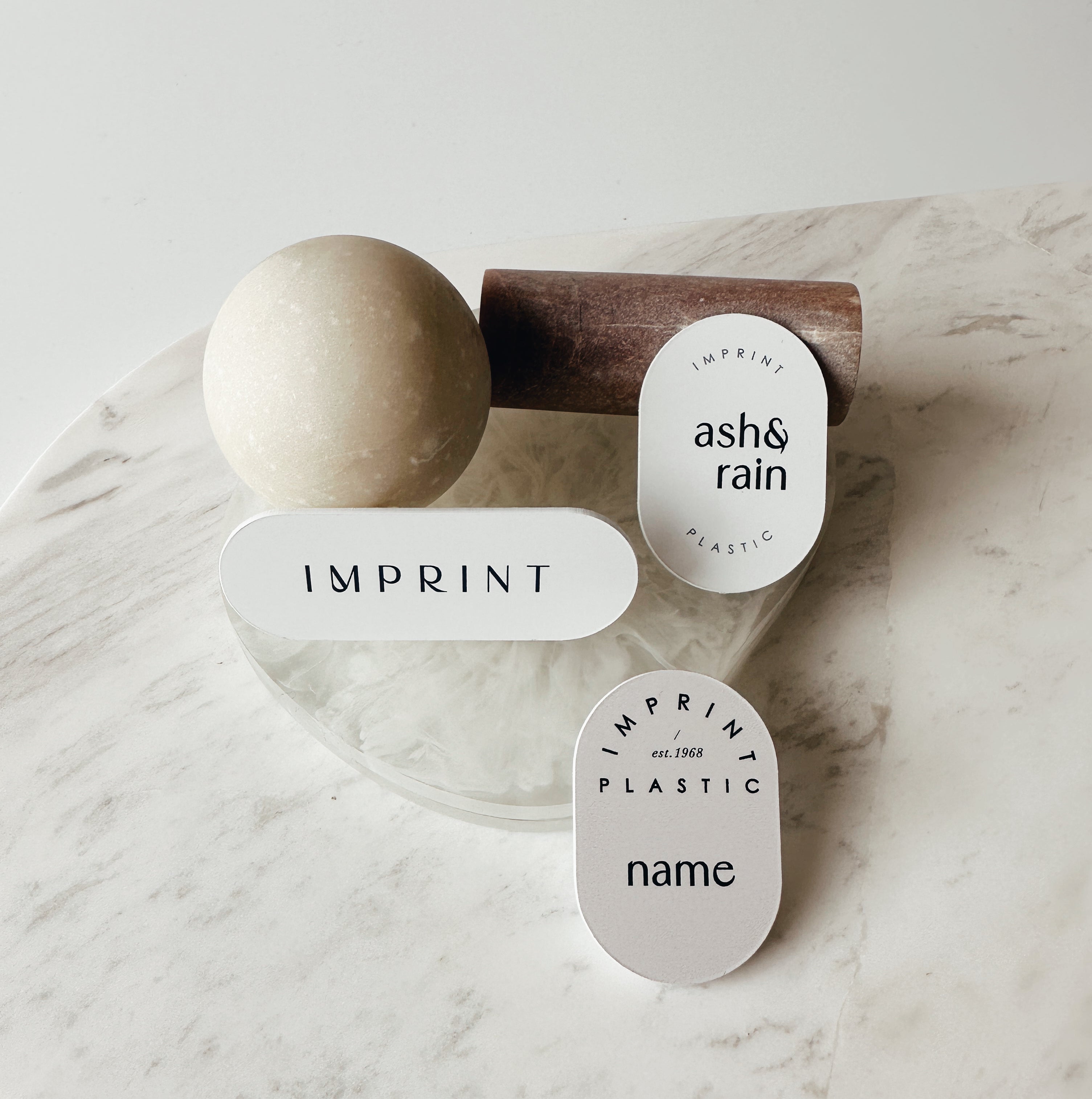 LONG PILL - Flat Name Badge - Perth Printing & Custom Name Badges ...